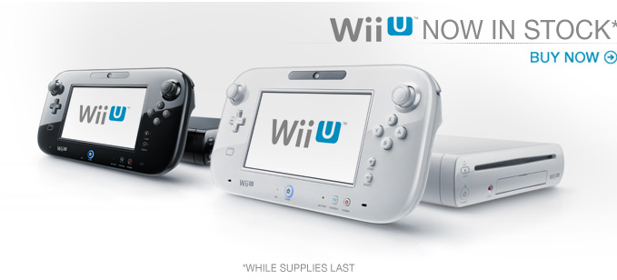In Stock: Nintendo Wii U Deluxe & Basic set