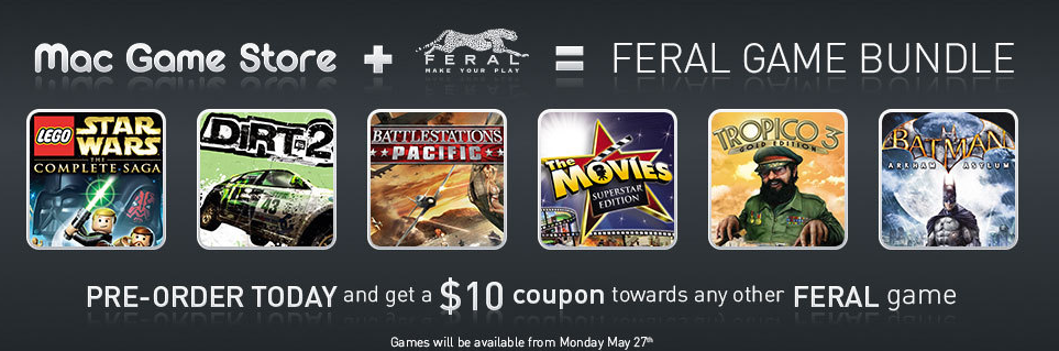 Mac Game Sale 87% off: 6 games for $20 including Batman Arkham Asylum ...