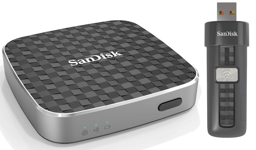 New SanDisk Connect wireless storage devices share media w/ up to 5 ...
