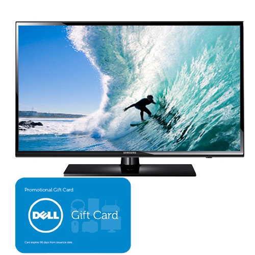 Samsung 32" 720p 60Hz HDTV + $125 gift card for $268 shipped ($393 value)