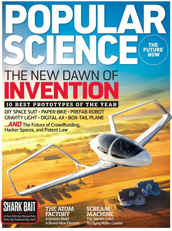 1-Year subscription to Popular Science magazine for $5 (Reg. $48)