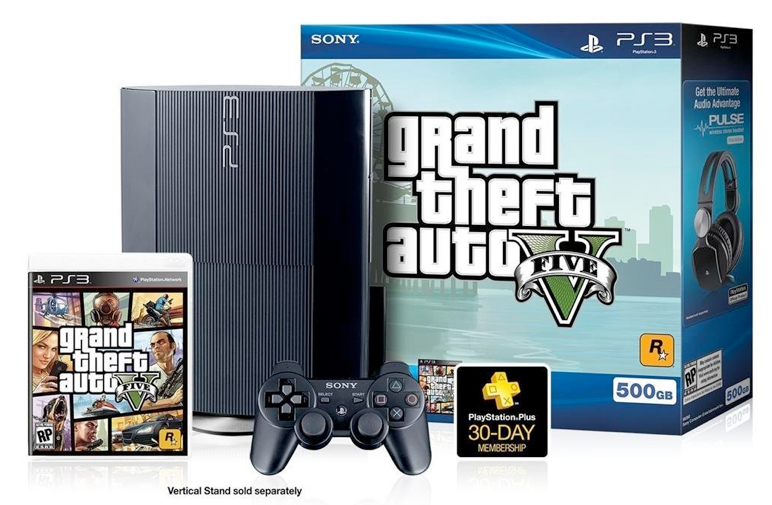 Game/App Deals: 500GB PlayStation 3 Grand Theft Auto V bundle $230 (Reg ...