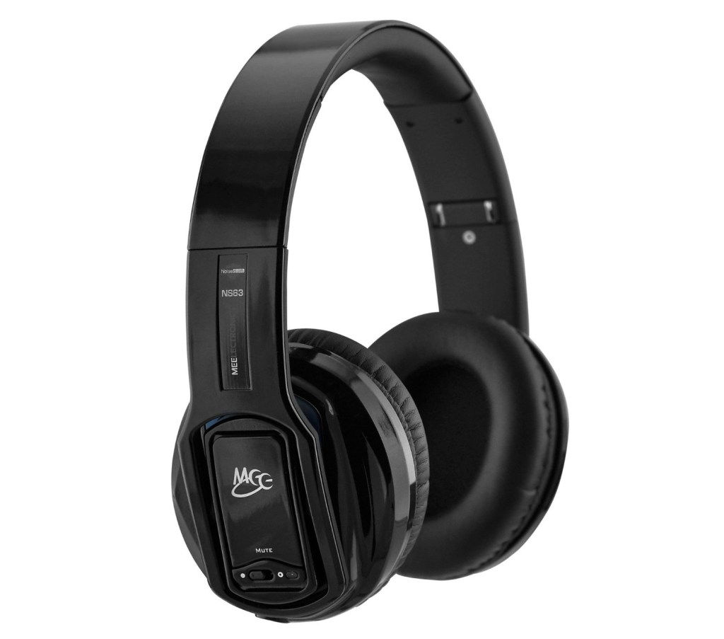 MEElectronics NS63 noise canceling headphones w/ mic and controls: $50 ...