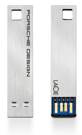 LaCie's new Porsche designed USB 3.0 key drive available now