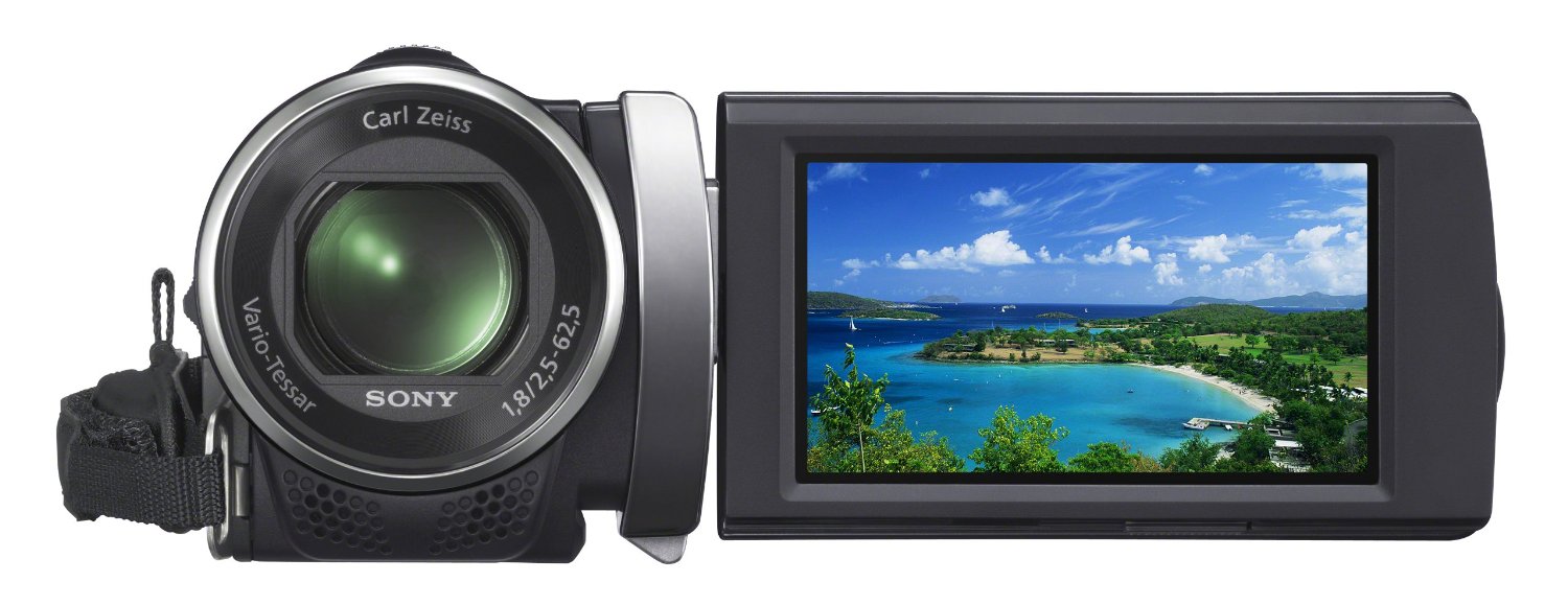 Sony HDR-PJ200/B 1080p camcorder w/ built-in projector (refurb): $155 ...