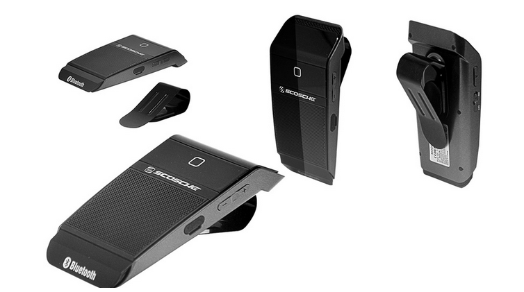 Scosche Talkback Bluetooth speakerphone car kit $30, Logitech Bluetooth ...