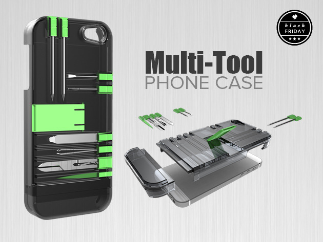 Versatile Low-Profile IN1 multi-tool iPhone 5/5s case $36 shipped (Reg ...