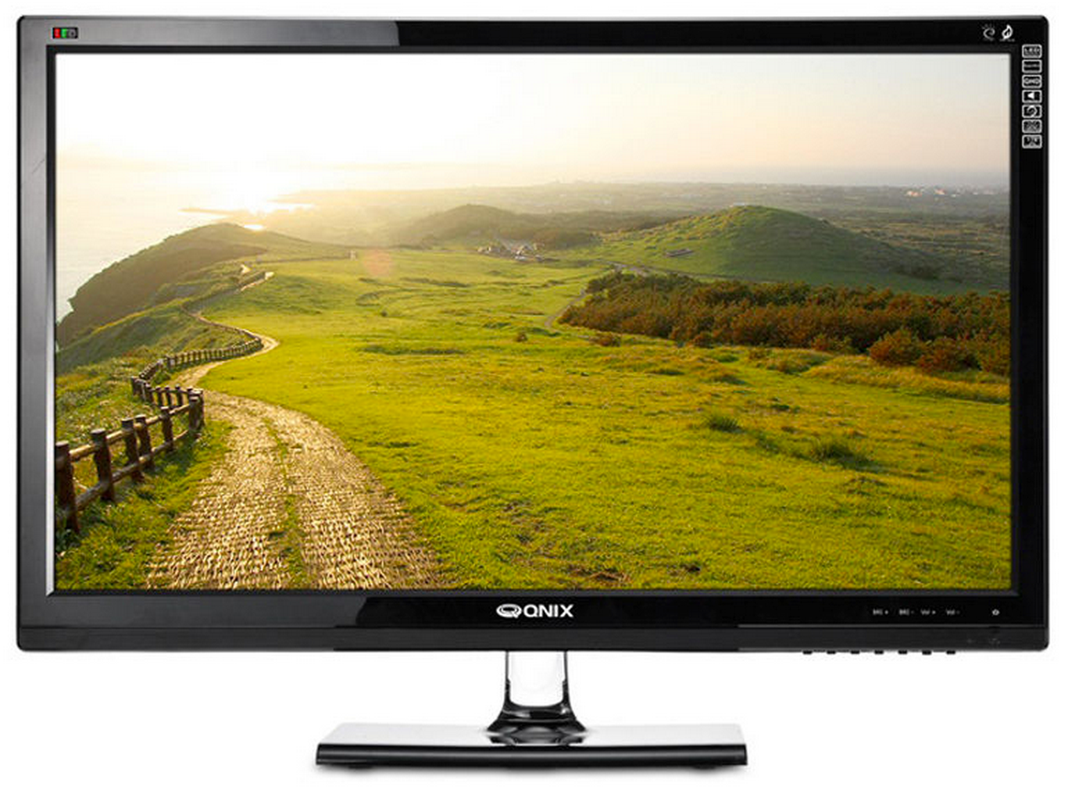 QNIX 27" LED Evolution ll Matte 2560x1440 SAMSUNG PLS WQHD PC Monitor ...