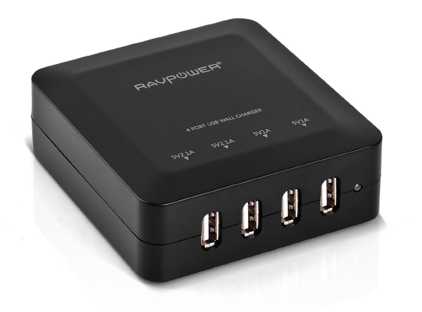 RAVPower BOLT 30W/6A 4-Port USB Charging Station/ USB Wall Charger ...