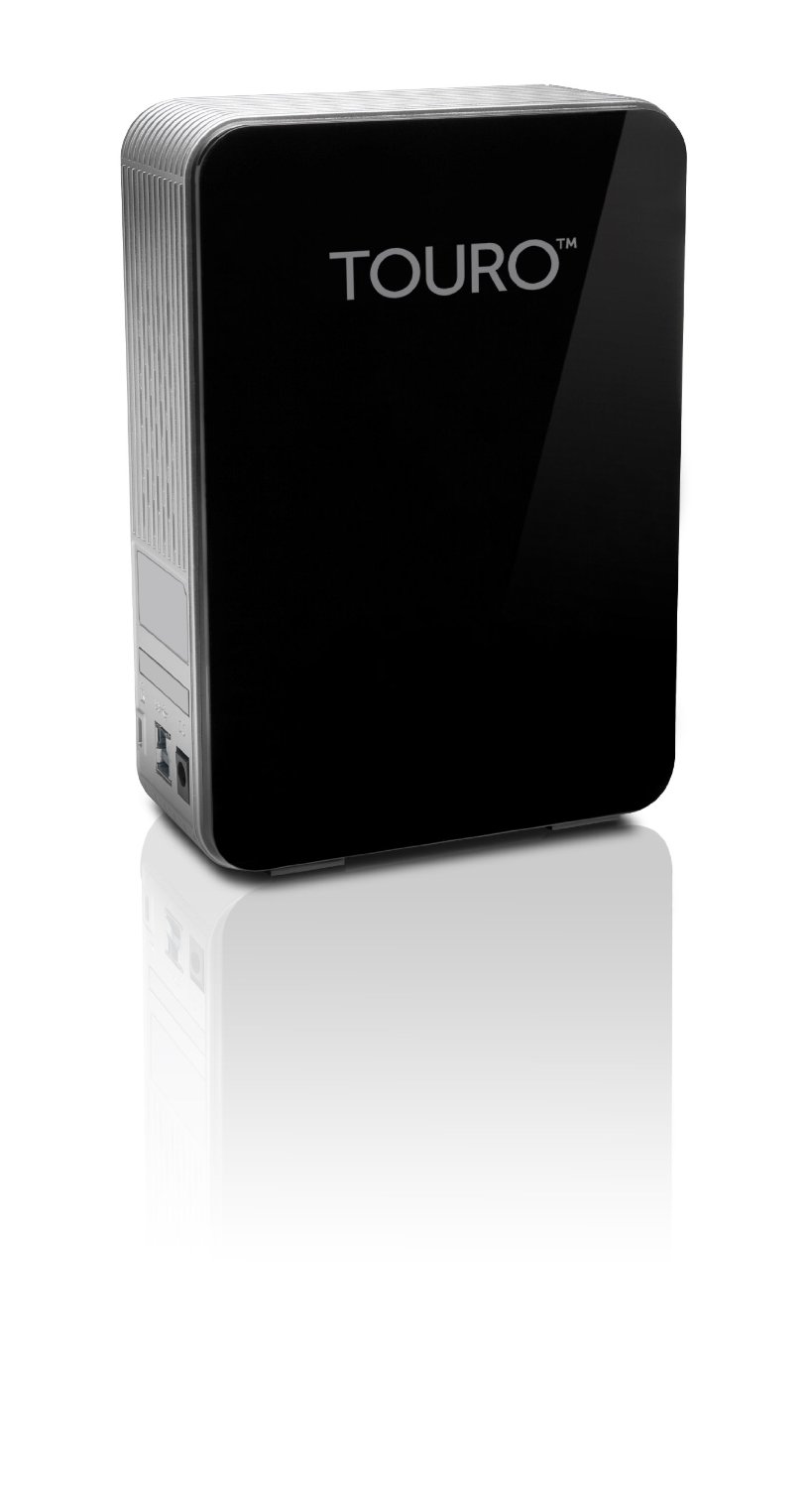HGST Touro Desk Pro 3.5" hard drive enclosure w/ USB 3.0 cable: $2 + $8 ...