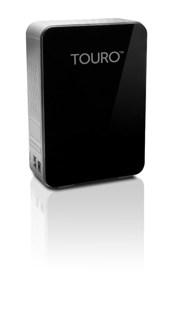 HGST Touro Desk Pro 3.5" hard drive enclosure w/ USB 3.0 cable: $2 + $8 ...