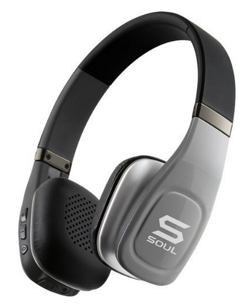 SOUL Electronics SV3SLV Volt Bluetooth 4.0 Pro Hi-Definition On-Ear ...