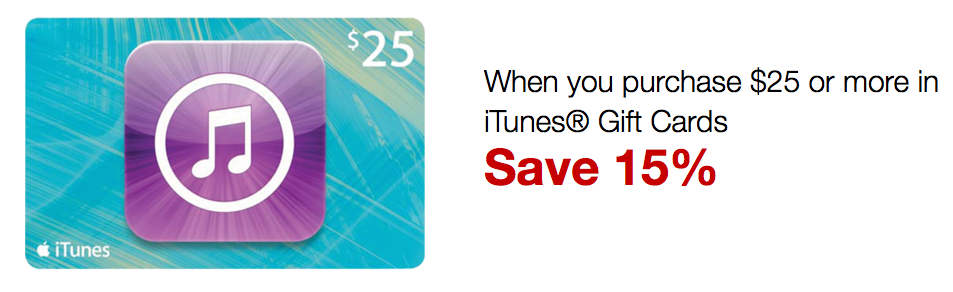iTunes gift card roundup: $100 for $85, buy one-get one 30% off, spend ...