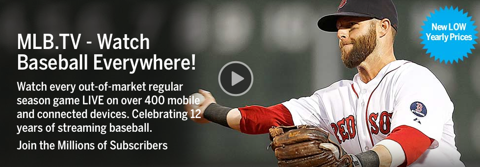 Free 10 day MLB.TV subscription, watch every out-of-market game live
