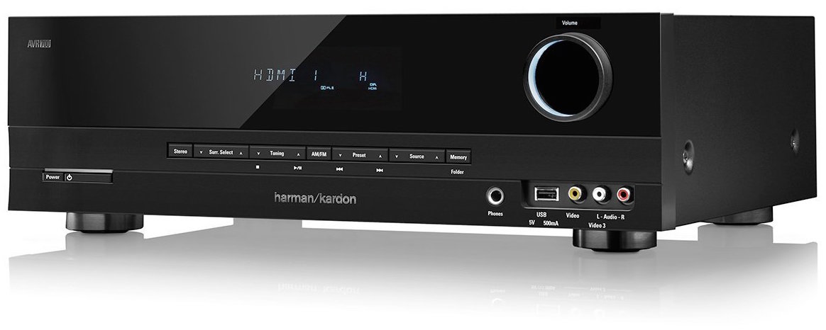 Harman Kardon AVR 700 5.1 Channel 3D A/V Receiver with Dolby and DTS ...
