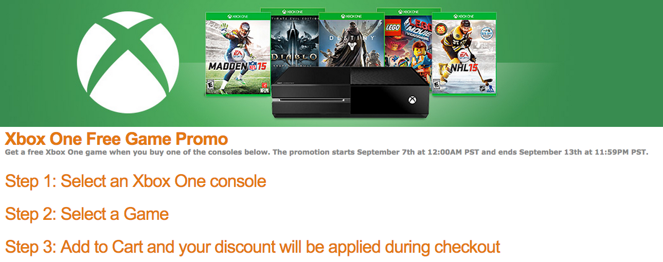 Buy an Xbox One console and snag any game, including Destiny, for free ...