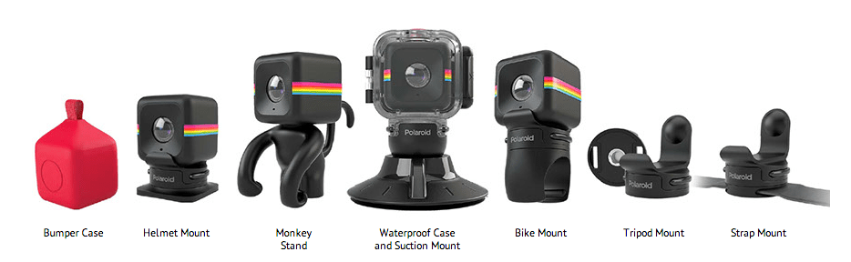 Polaroid's Cube action camera is just over 1 cubic inch, shoots 1080p ...