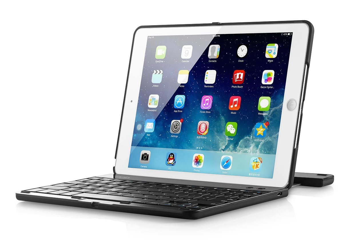 Arcadia Arclight Wireless Bluetooth iPad Air Keyboard Case: $19 Prime ...