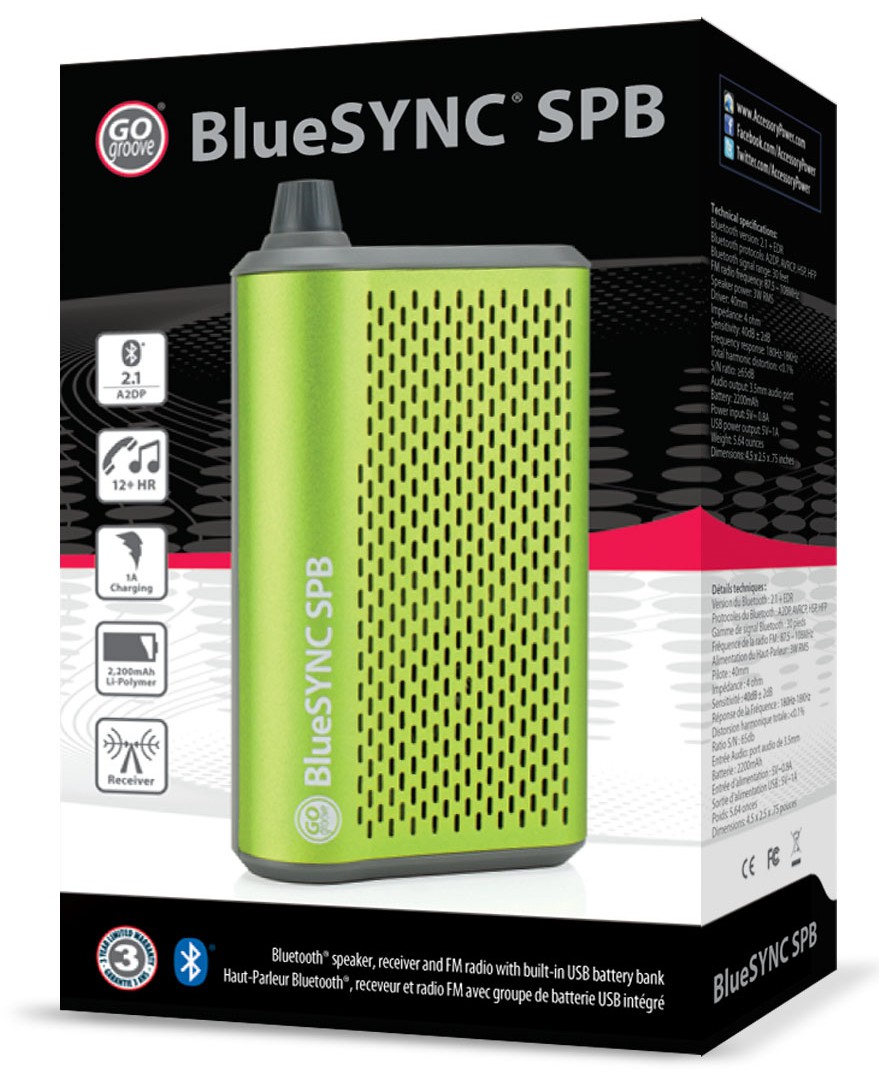 Quick look: The BlueSYNC SPB is an All-in-One Bluetooth speaker w/ FM ...