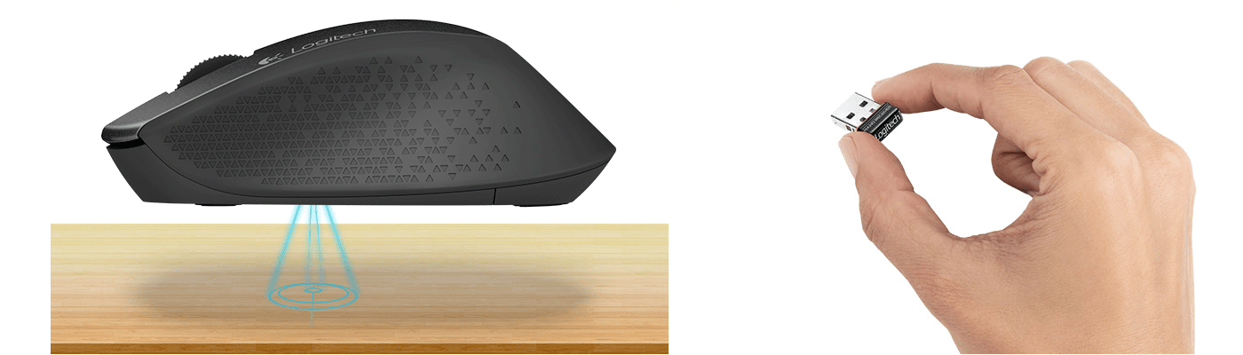 Logitech's new M320 wireless mouse comes with auto battery saving and a ...