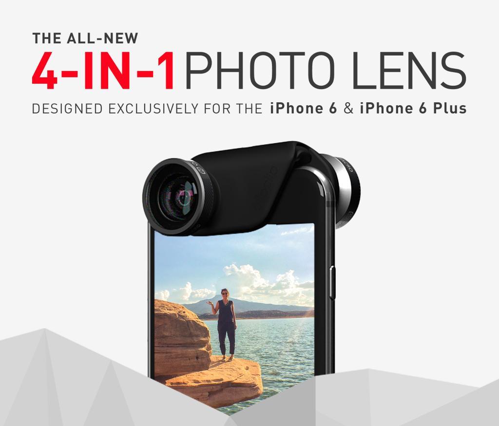 Olloclip for iPhone 6/Plus adds four advanced photo lenses to front and ...