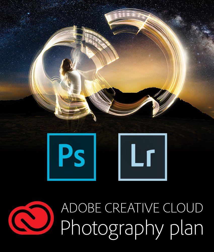 Adobe Creative Cloud Photography plan (Photoshop CC + Lightroom): $10 ...