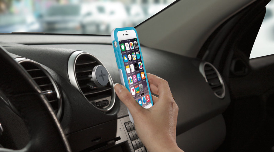 Mount your iPhone 6 inside your car with Logitech's new Protection+ case