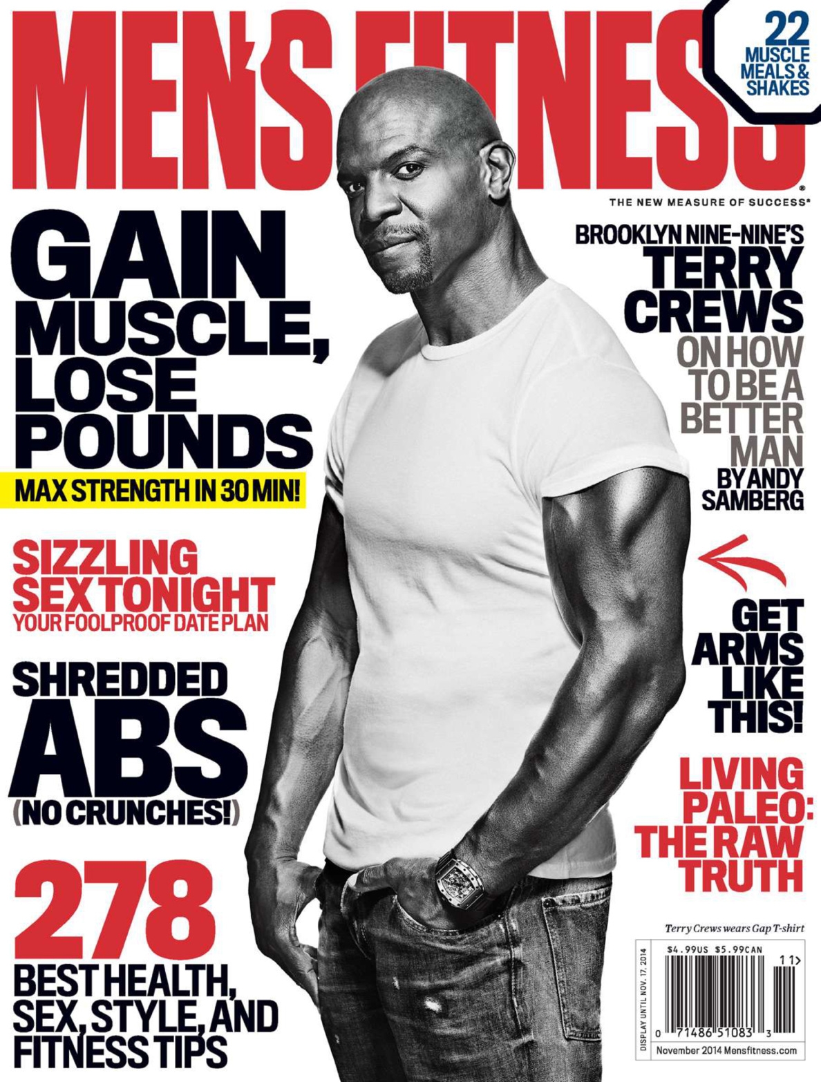 One-year magazine subscription to Men's Fitness $3 shipped (Reg. $20)