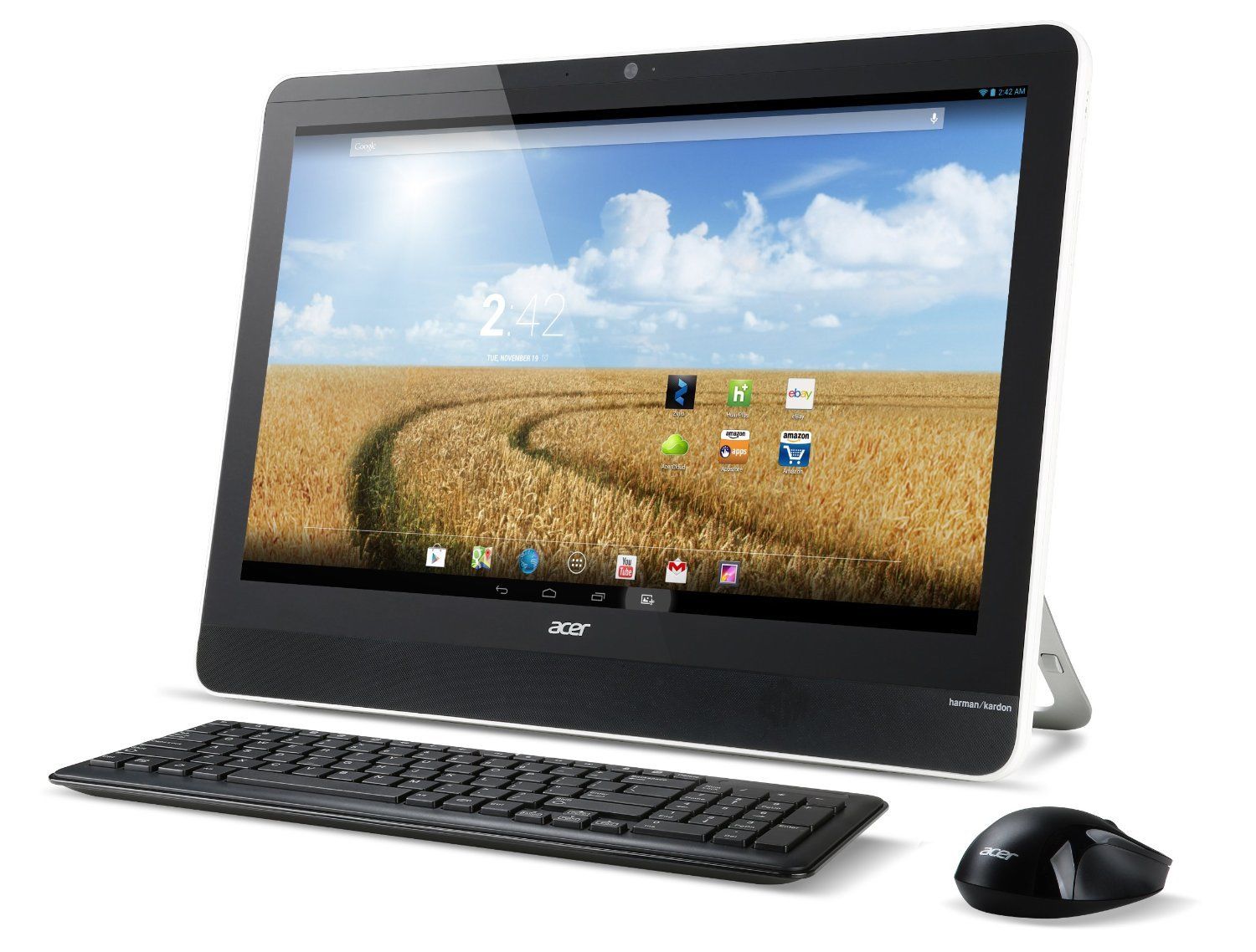 Acer Aspire A3 21.5" 1080P All-in-One Android Touchscreen Tablet/PC ...