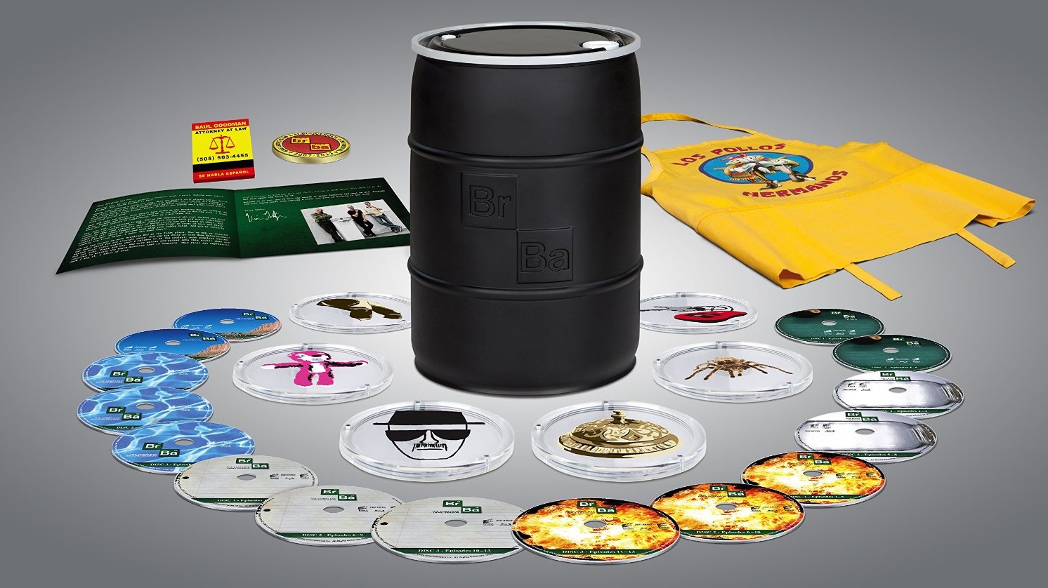 Breaking Bad: Complete Series w/ collectible replica money barrel $120 ...