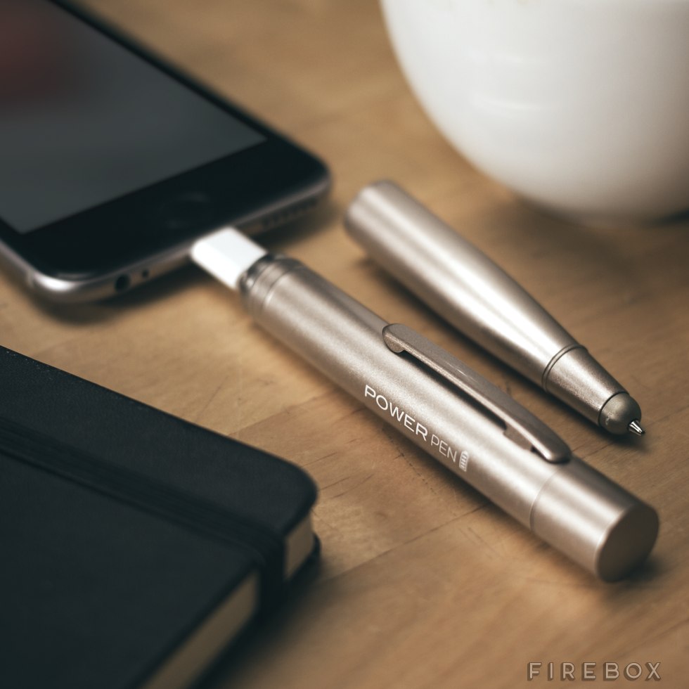 Power Pen is the “world's first pen with an integrated smartphone battery”
