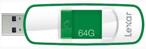 Lexar USB Flash Drives: 32GB TwistTurn $10 (Reg. $16), 64GB $20 (Reg ...