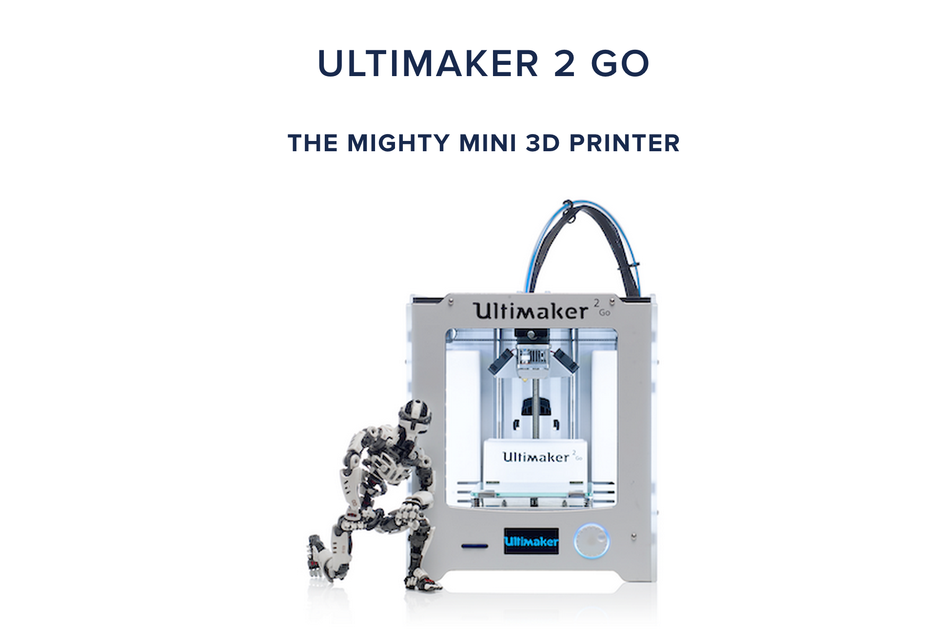 Here are the new premium Ultimaker 2 Go and 2 Extended home 3D printers