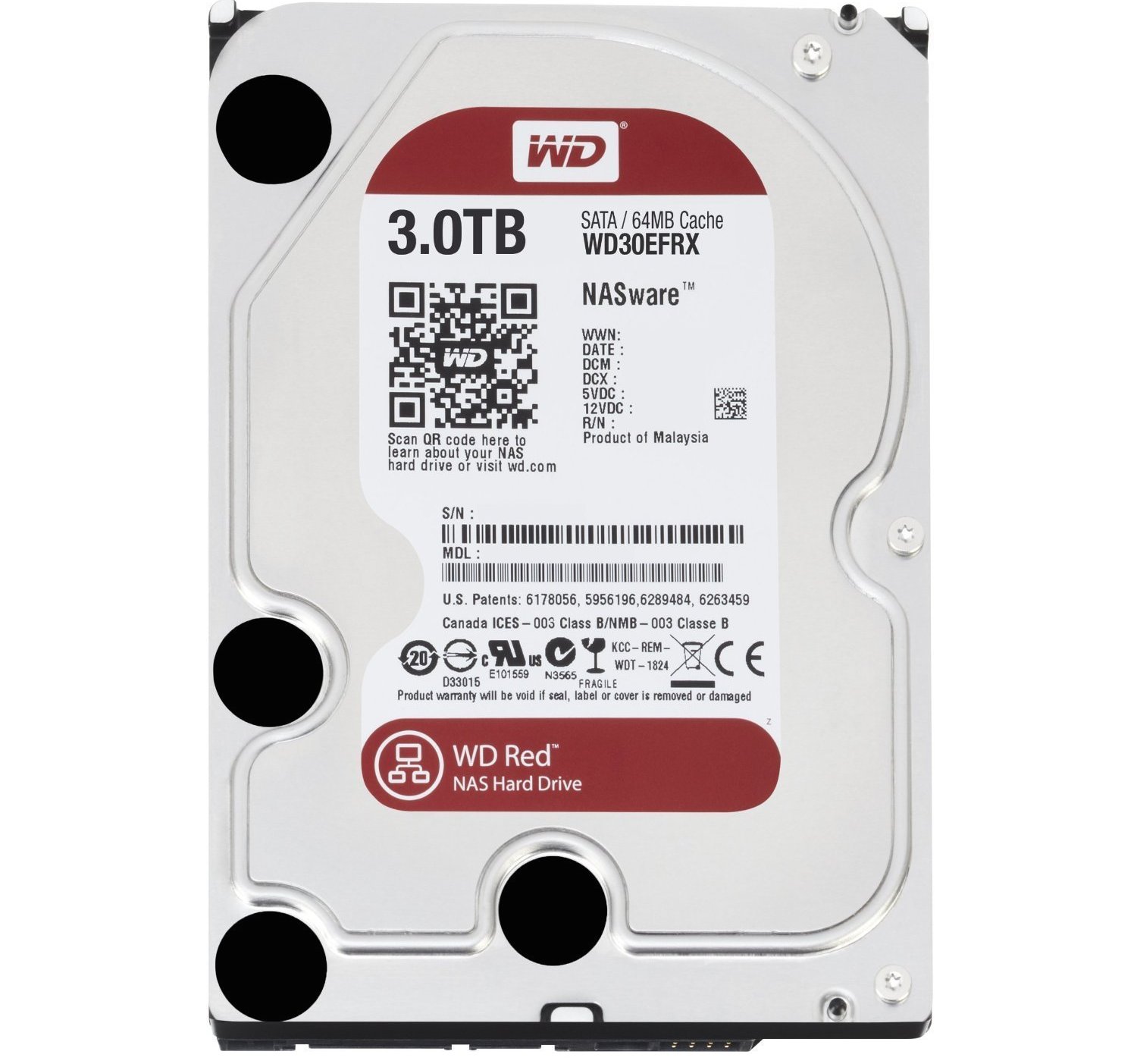 Internal storage: WD Red 3TB NAS HDD $100 shipped (Orig. $155), Toshiba ...