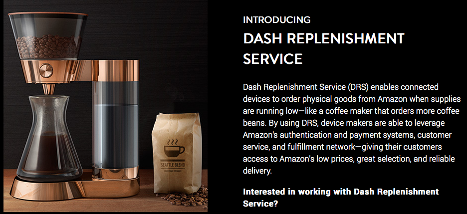 Amazon's new Dash Replenishment Service brings push button ordering to ...