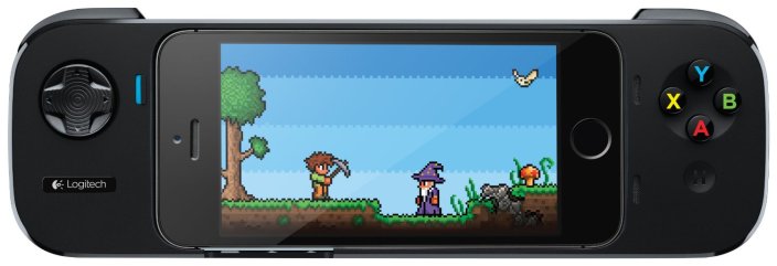 Logitech Apple-Certified PowerShell Controller for iPhone 5/5s $10 ...