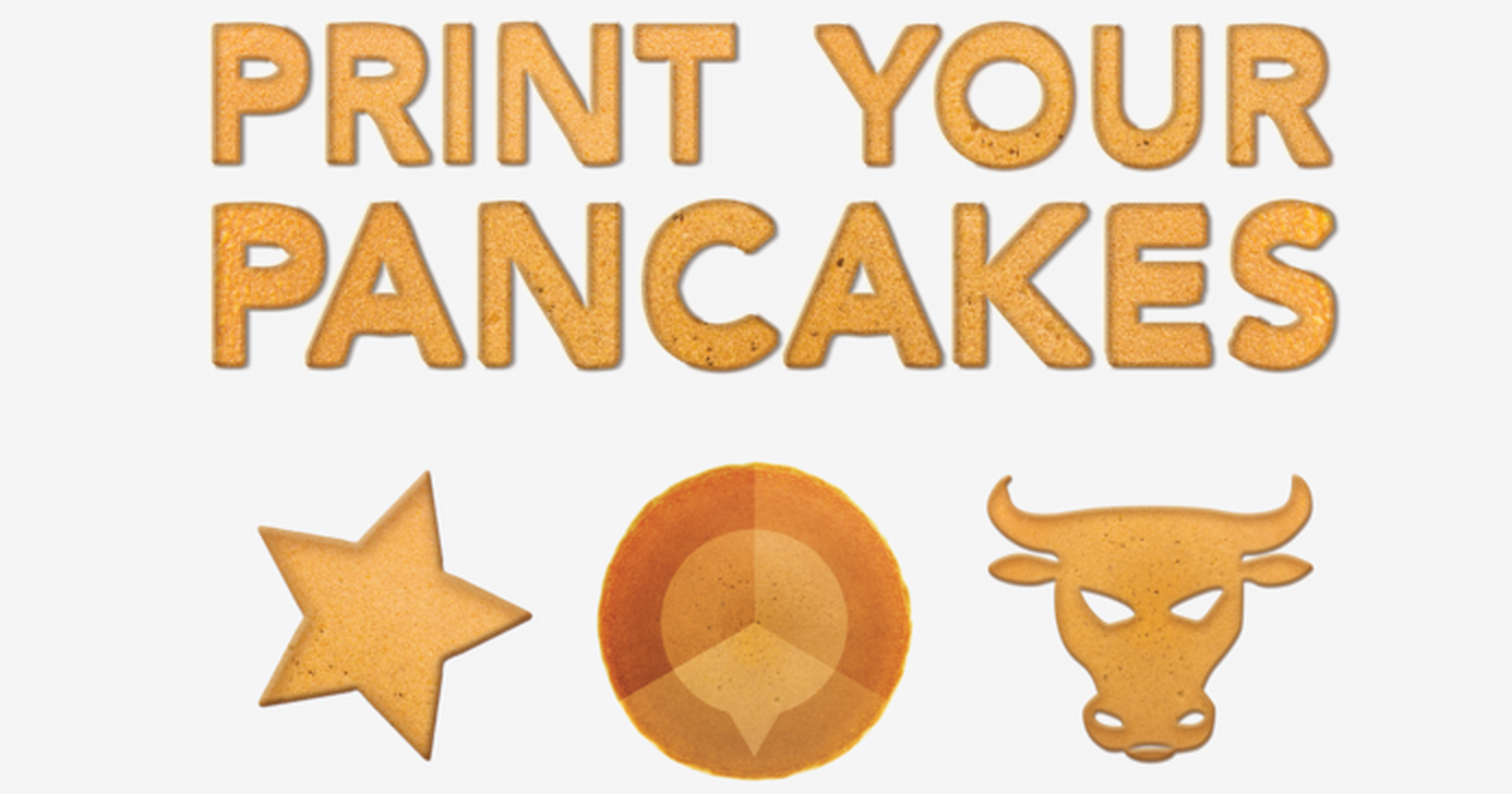 Here's a look at the "world's first" custom pancake printer bot