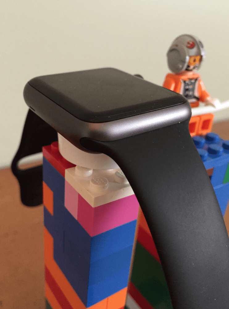 Everything is awesome with this Apple Watch stand made of LEGO