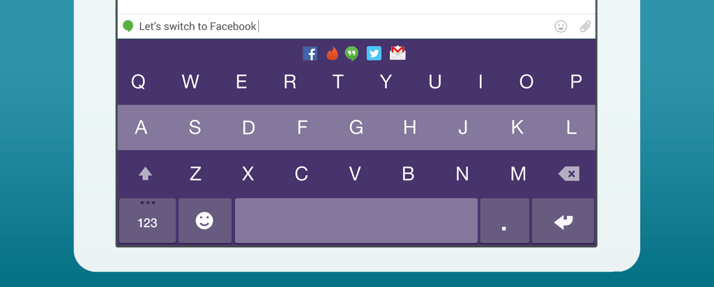 Download the Fleksy keyboard Android app w/ GIF & custom layout support ...