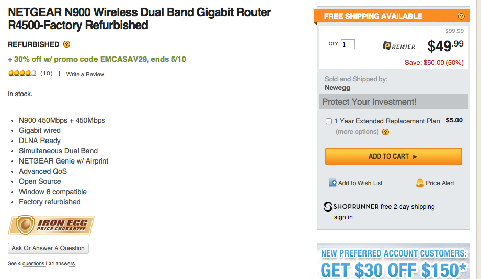 Wi-Fi Router Roundup: NETGEAR N900 R4500 Dual-Band (refurb) $35 shipped ...