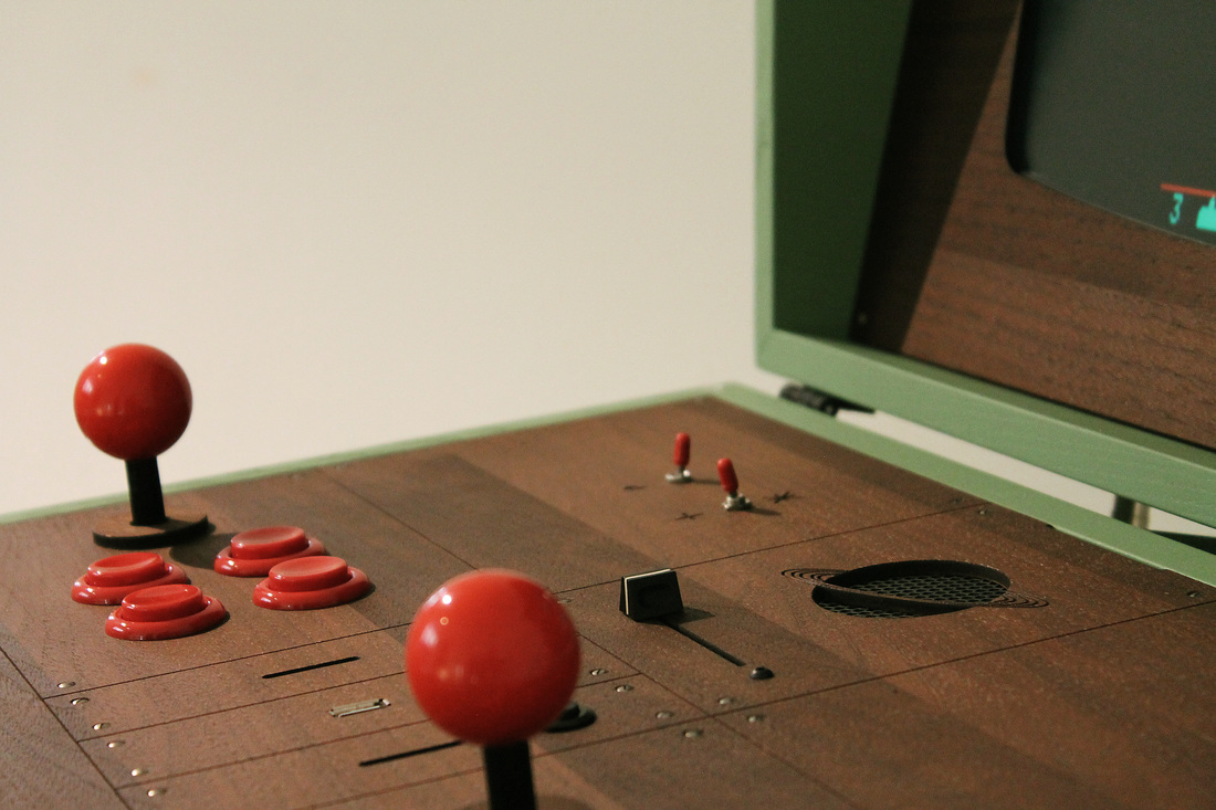A one man Swedish design studio made a retro style arcade cabinet that ...