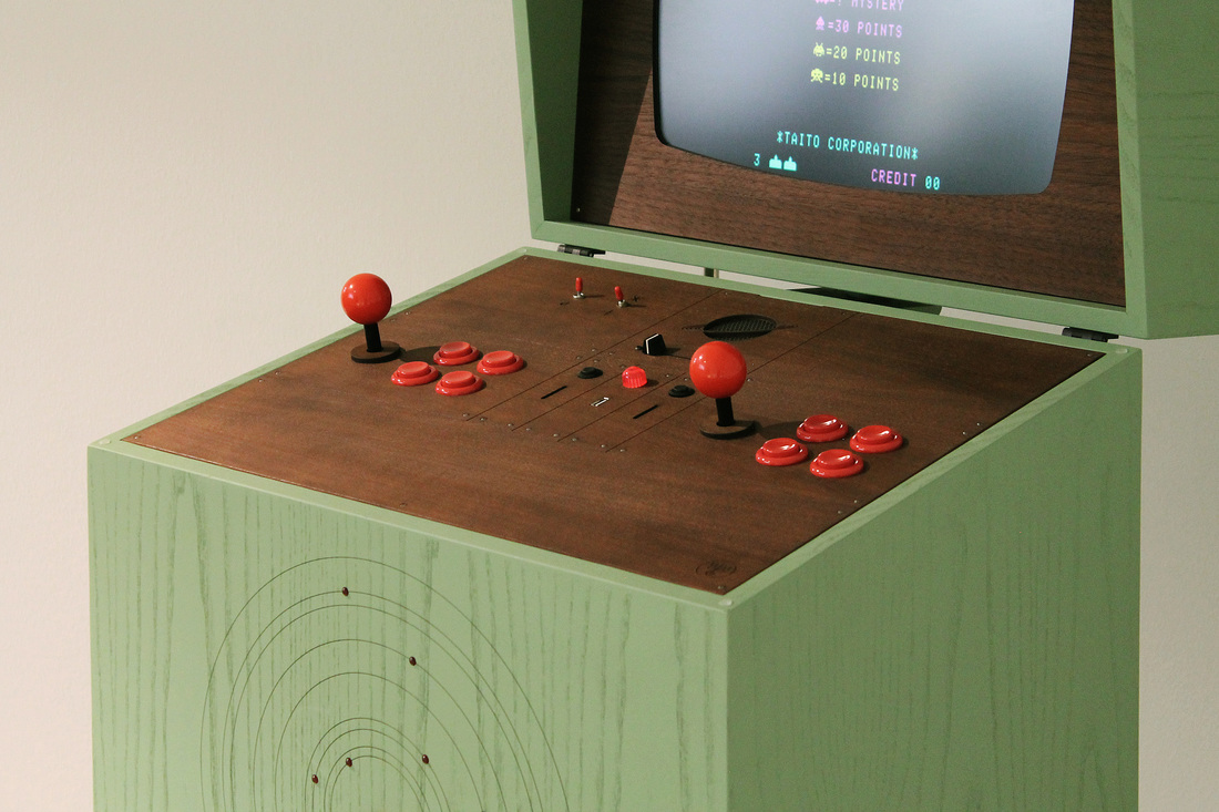 A one man Swedish design studio made a retro style arcade cabinet that ...