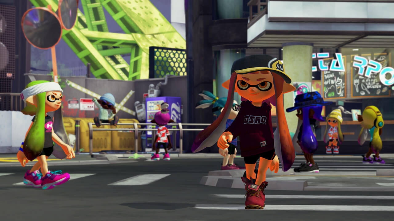 Splatoon for Wii U inks the scene with colorful gameplay and an ...