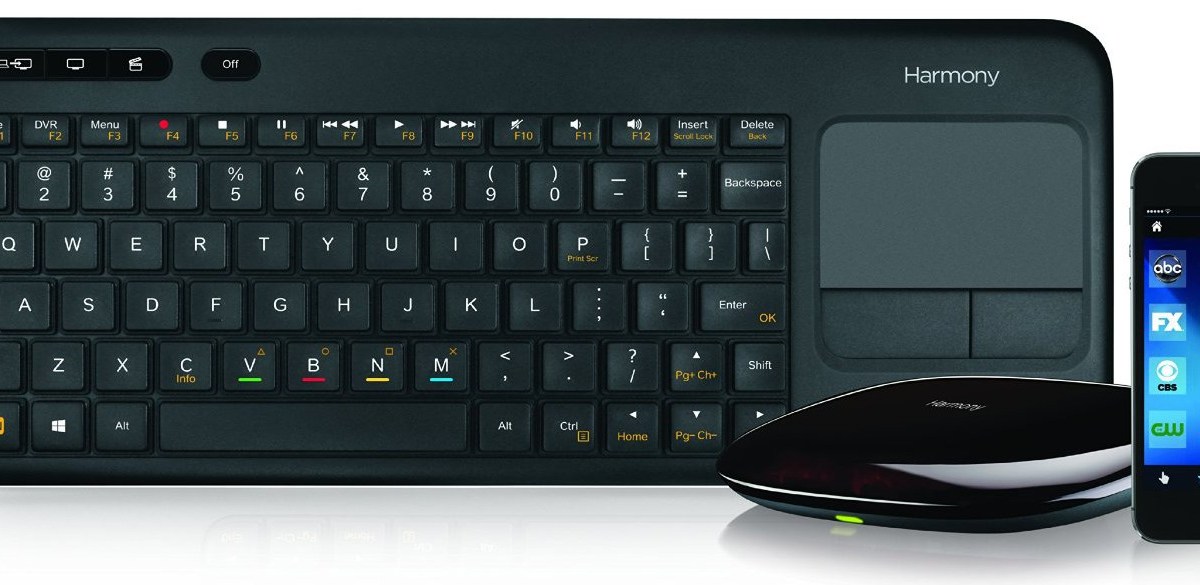 Logitech Harmony Smart Keyboard for Apple TV, PlayStation & the rest of ...