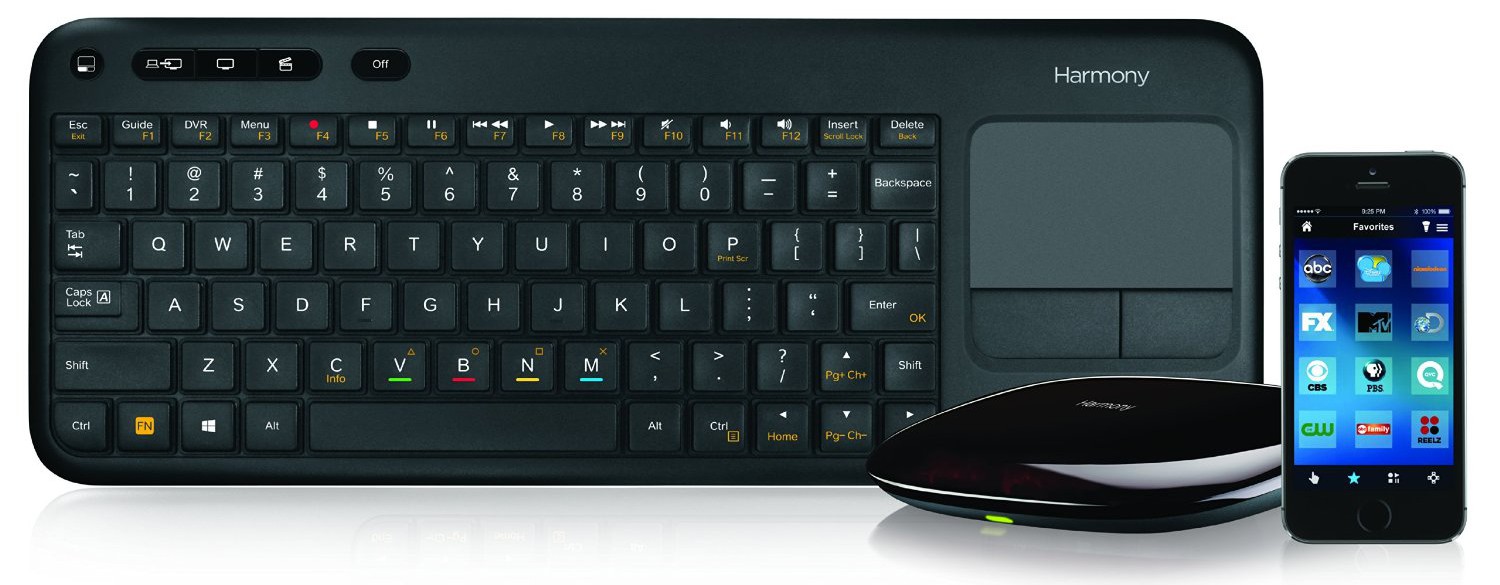 Logitech Harmony Smart Keyboard for Apple TV, PlayStation & the rest of ...