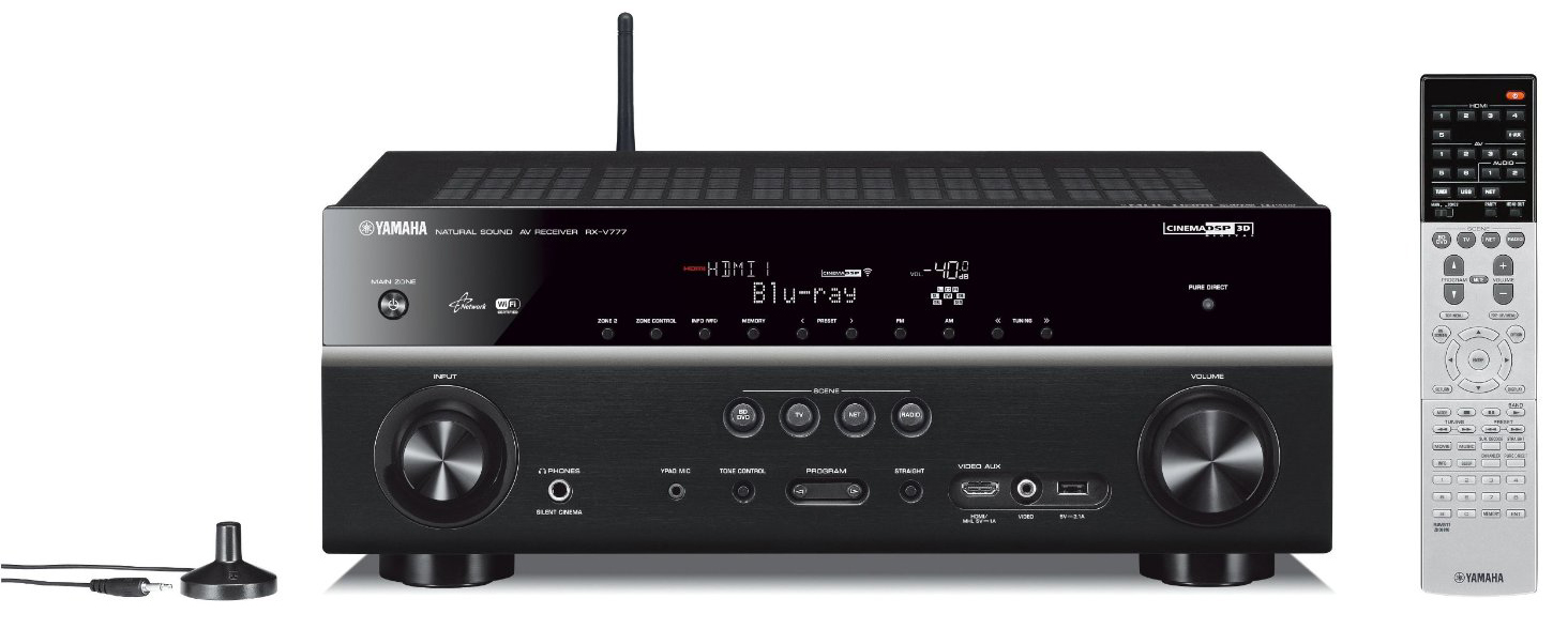 Yamaha 7.2-channel Wi-Fi AV Receiver with AirPlay + Bluetooth $450 ...