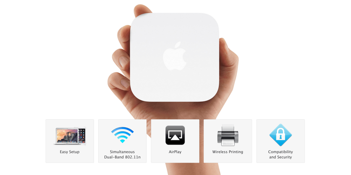 Apple AirPort Express Dual-Band 802.11n Wireless Router (refurbished ...