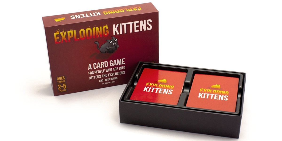 The most-funded Kickstarter game Exploding Kittens is now available ...