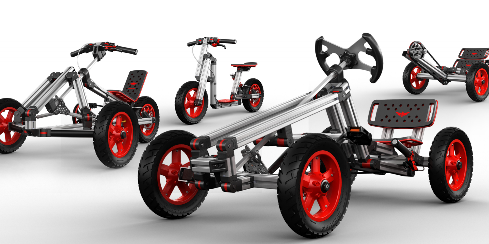 Infento's Constructible Rides are a K'NEX-like bicycle system that ...