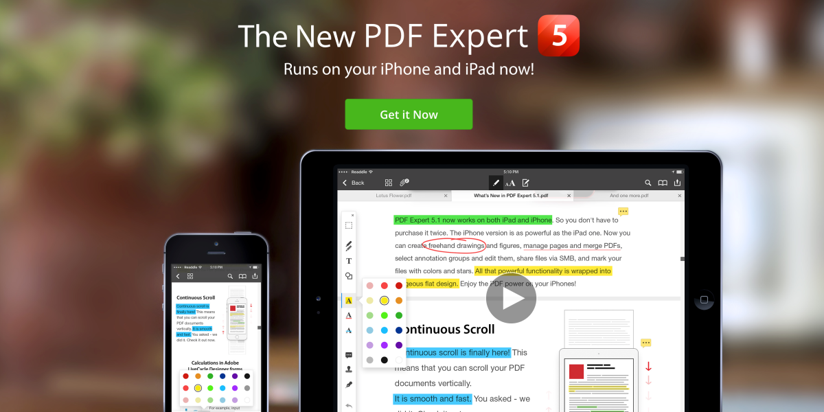 App Store Free App of the Week: PDF Expert 5 goes free for the first time ($10 value)